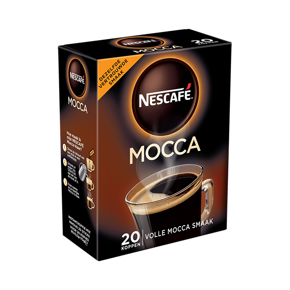 Bestel hier de NESCAFÉ Mocca - Oploskoffie | Nescafé NL